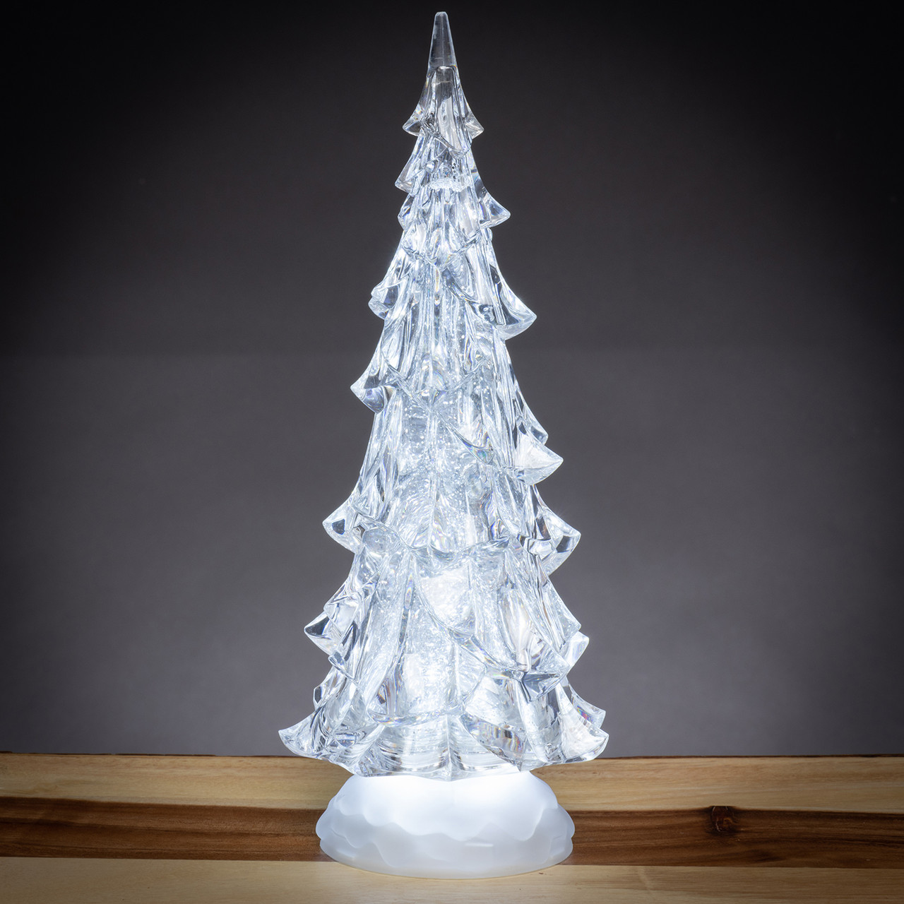 Large LED Swirling Glitter Christmas Tree - RetroFestive.ca