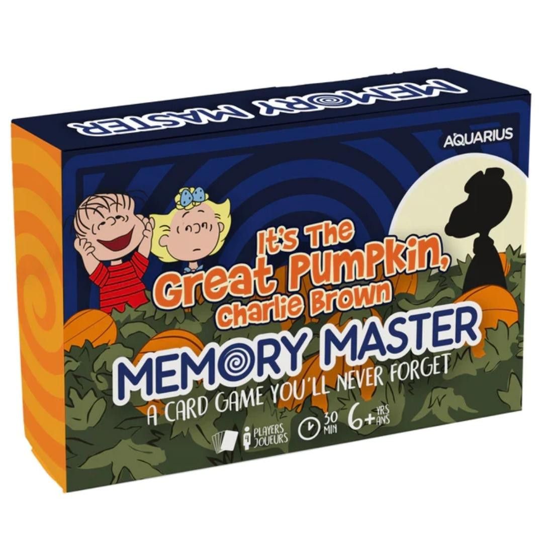 Peanuts It's The Great Pumpkin, Charlie Brown Memory Master Card Game ...