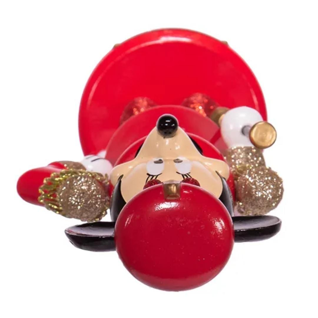 Minnie Mouse Marching Band Leader Nutcracker - RetroFestive.ca