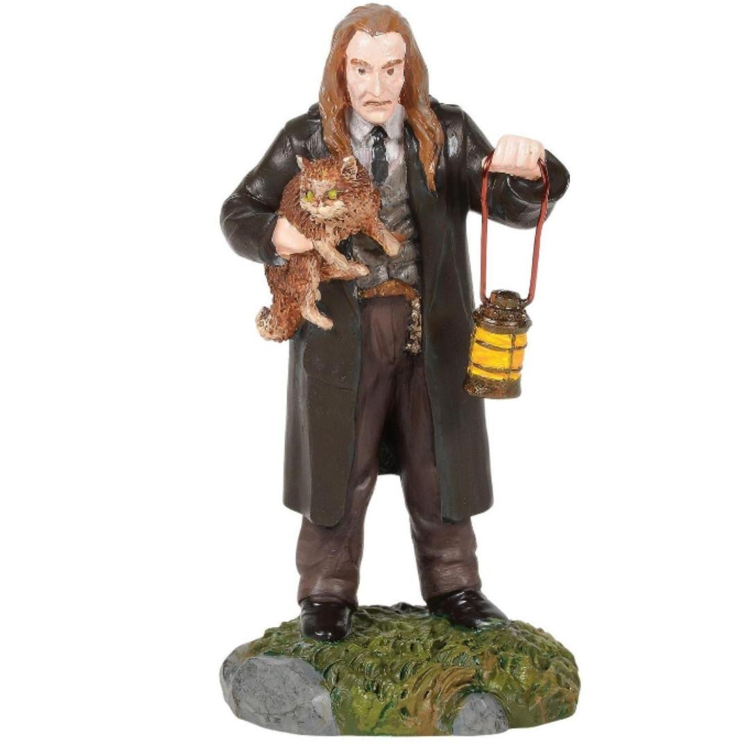 Filch and Mrs. Norris Harry Potter Village by Department 56 ...