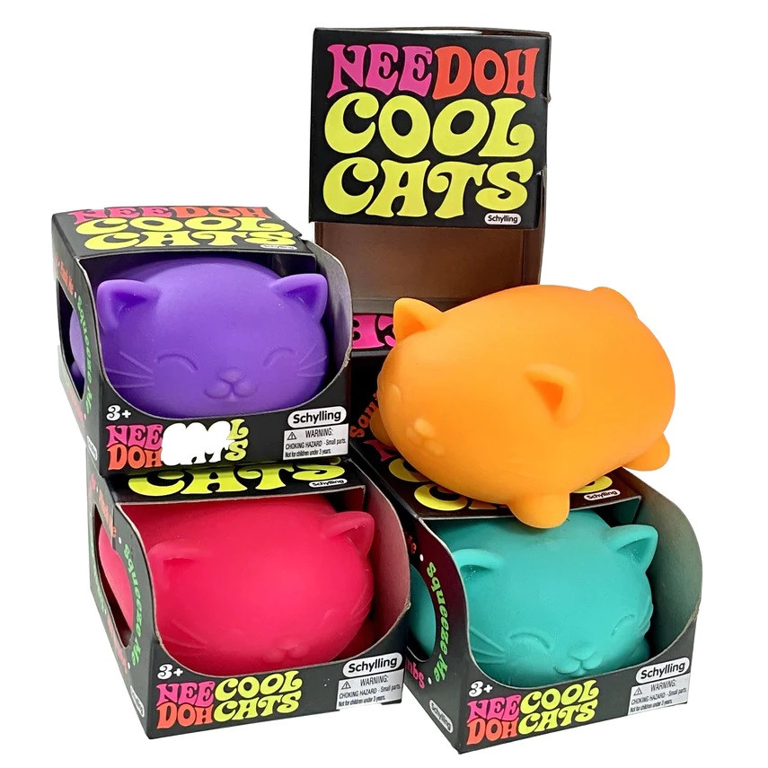 NeeDoh Cool Cats - RetroFestive.ca