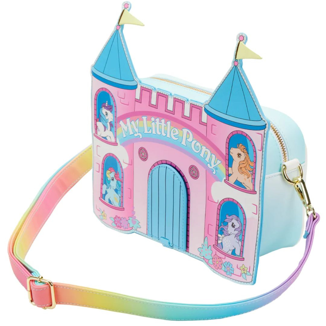 My Little Pony Castle Crossbody Bag by Loungefly - RetroFestive.ca