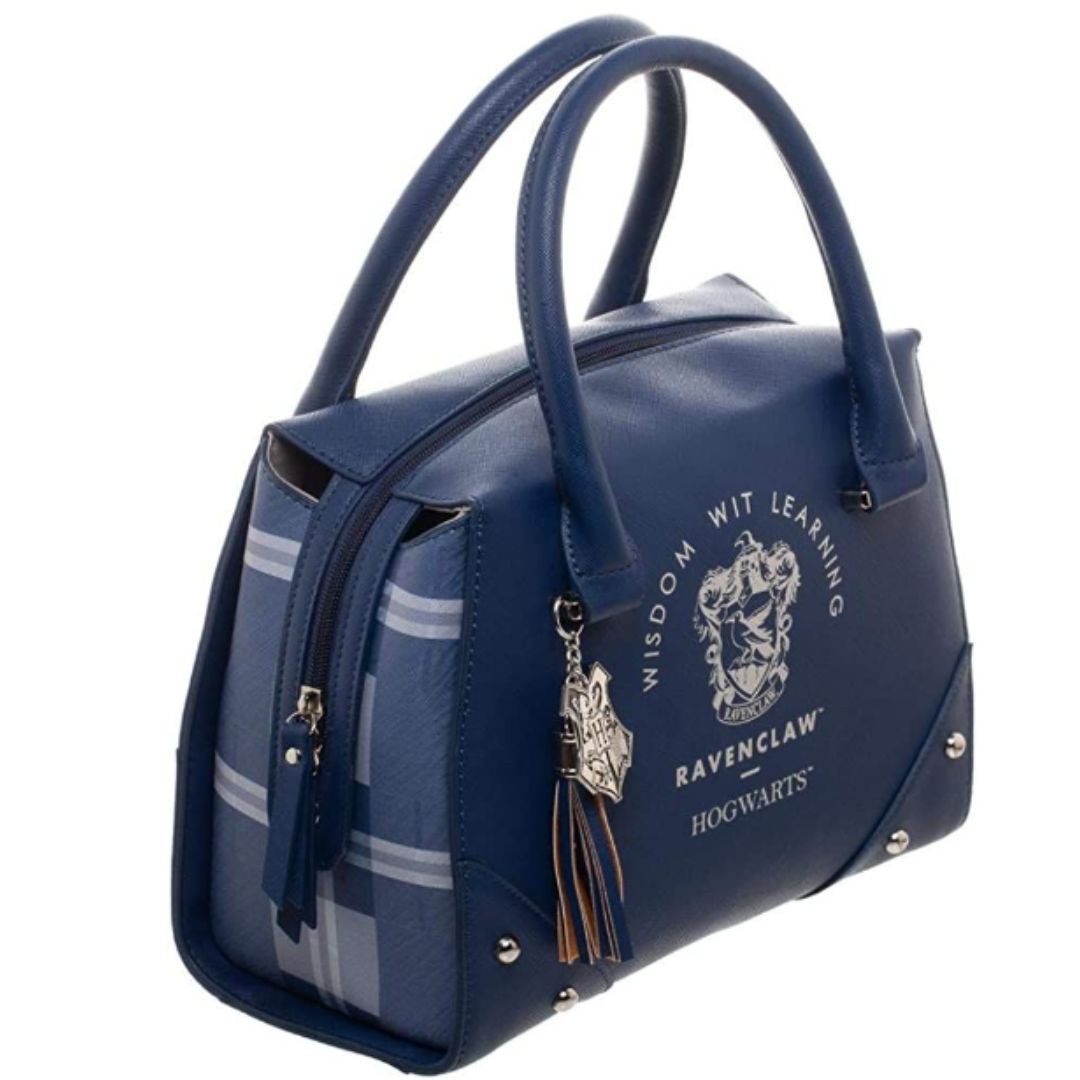 Harry Potter Ravenclaw Plaid Top Faux Leather Purse - RetroFestive.ca