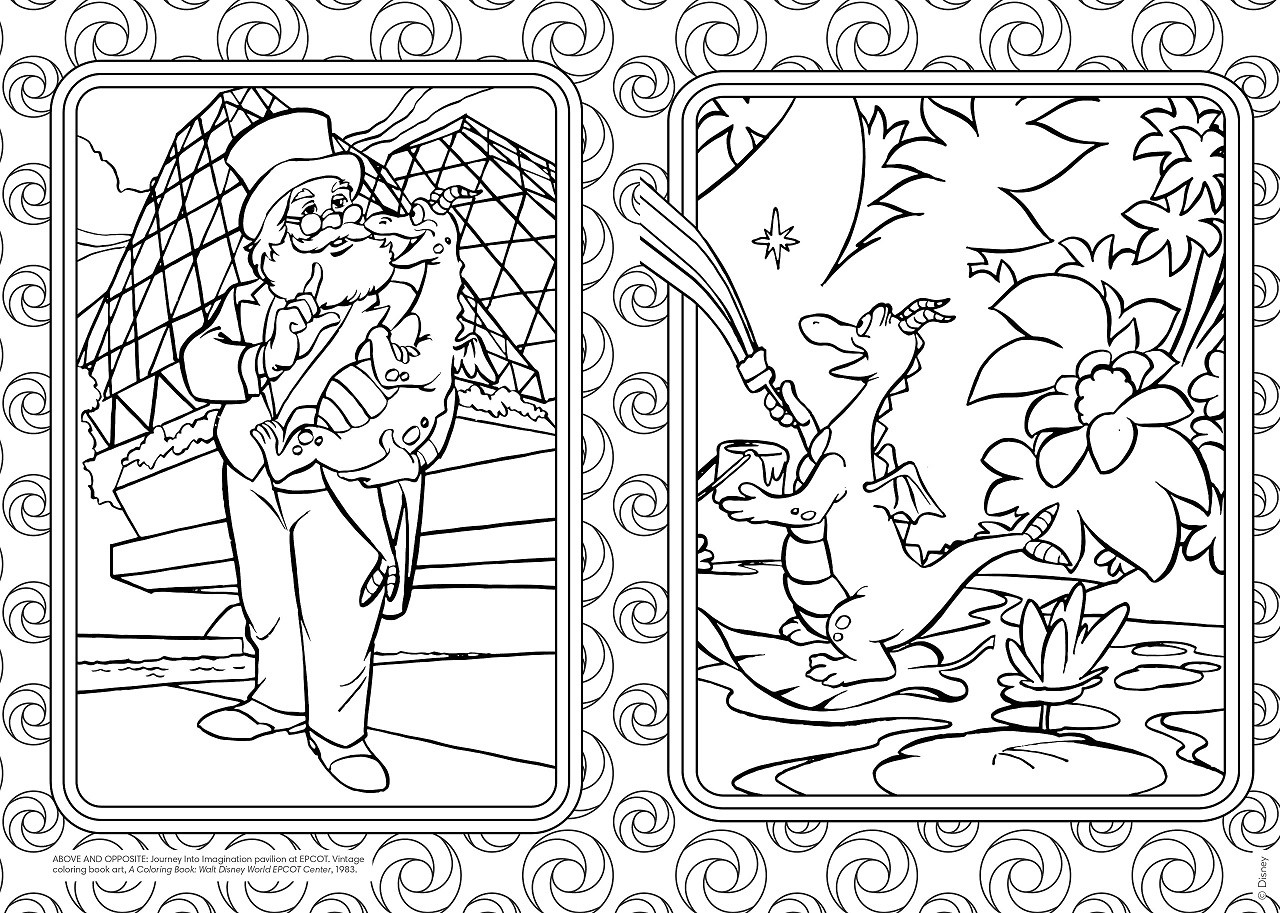 Art of Colouring Book: Walt Disney World 100 Images to Inspire ...