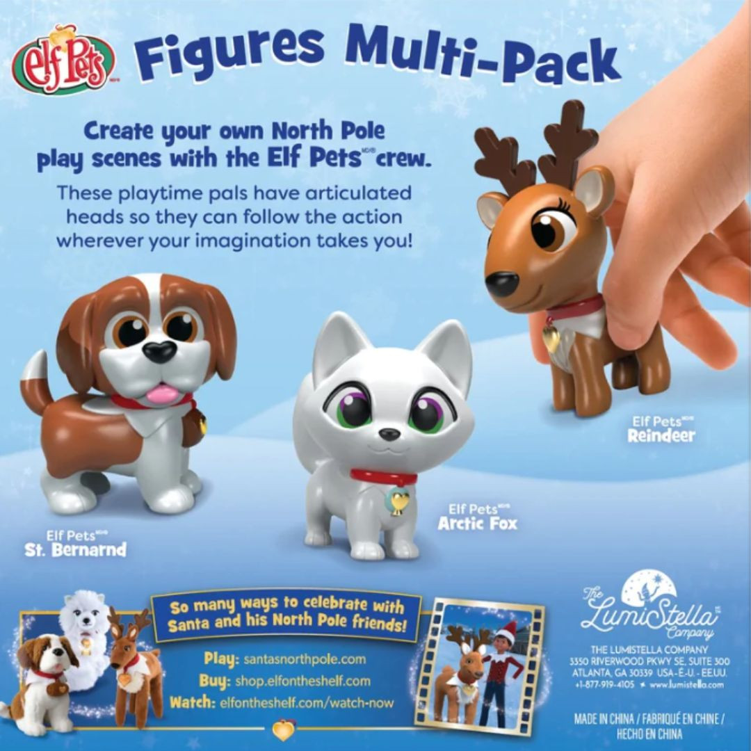 Elf Pets Figures Multi-Pack by Elf on the Shelf - RetroFestive.ca
