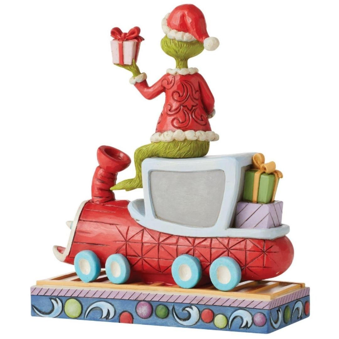 Grinch on Train Figure by Jim Shore - RetroFestive.ca