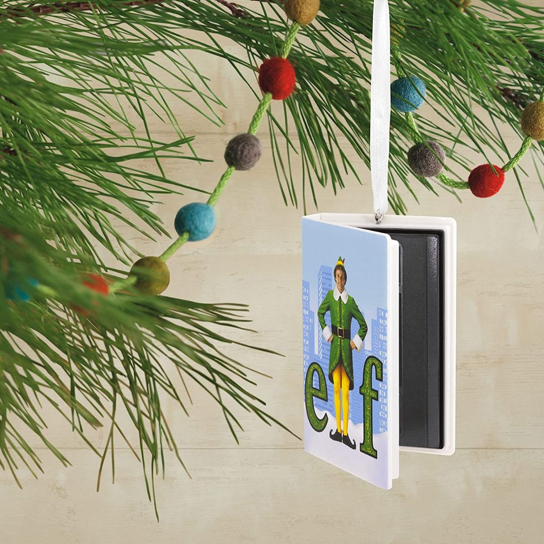 Buddy the Elf VHS Ornament by Hallmark - RetroFestive.ca