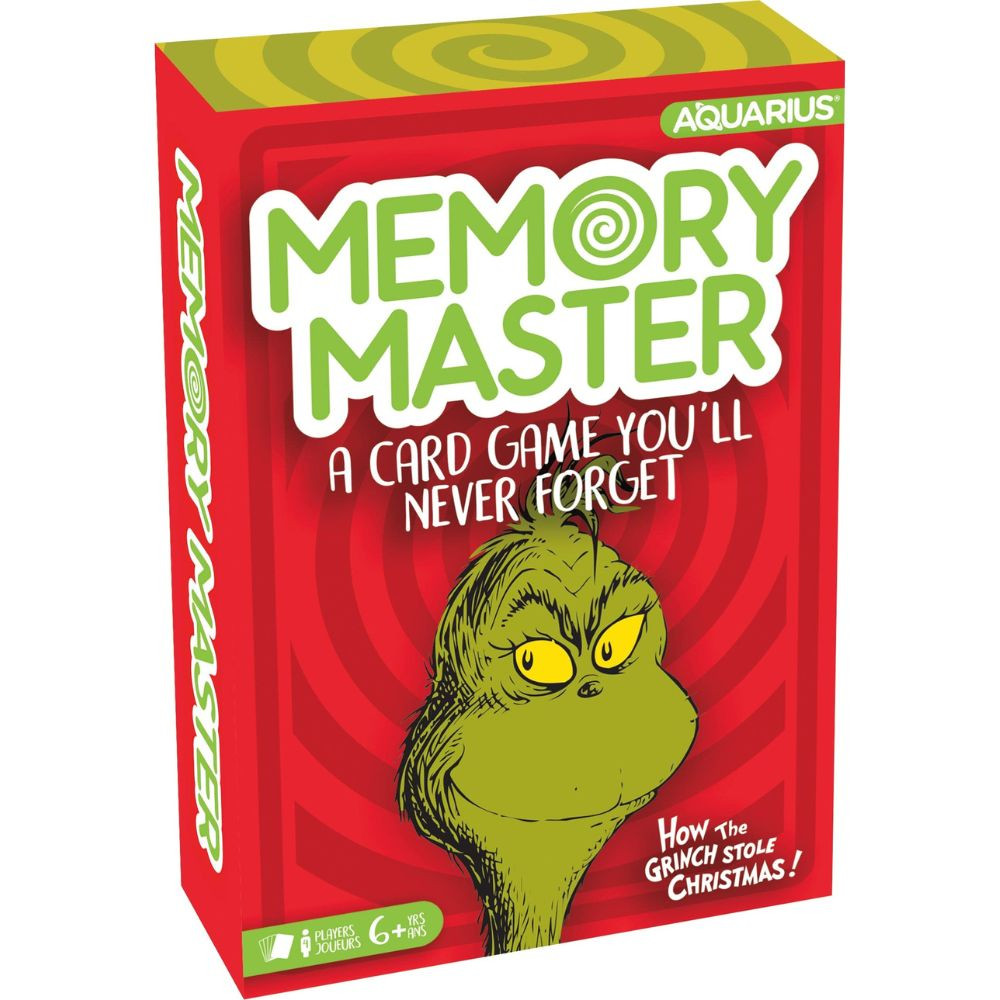 Grinch Christmas Memory Master Card Game - RetroFestive.ca