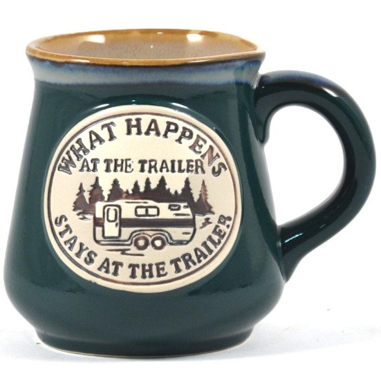 What Happens at the Trailer Stays at the Trailer Mug - RetroFestive.ca