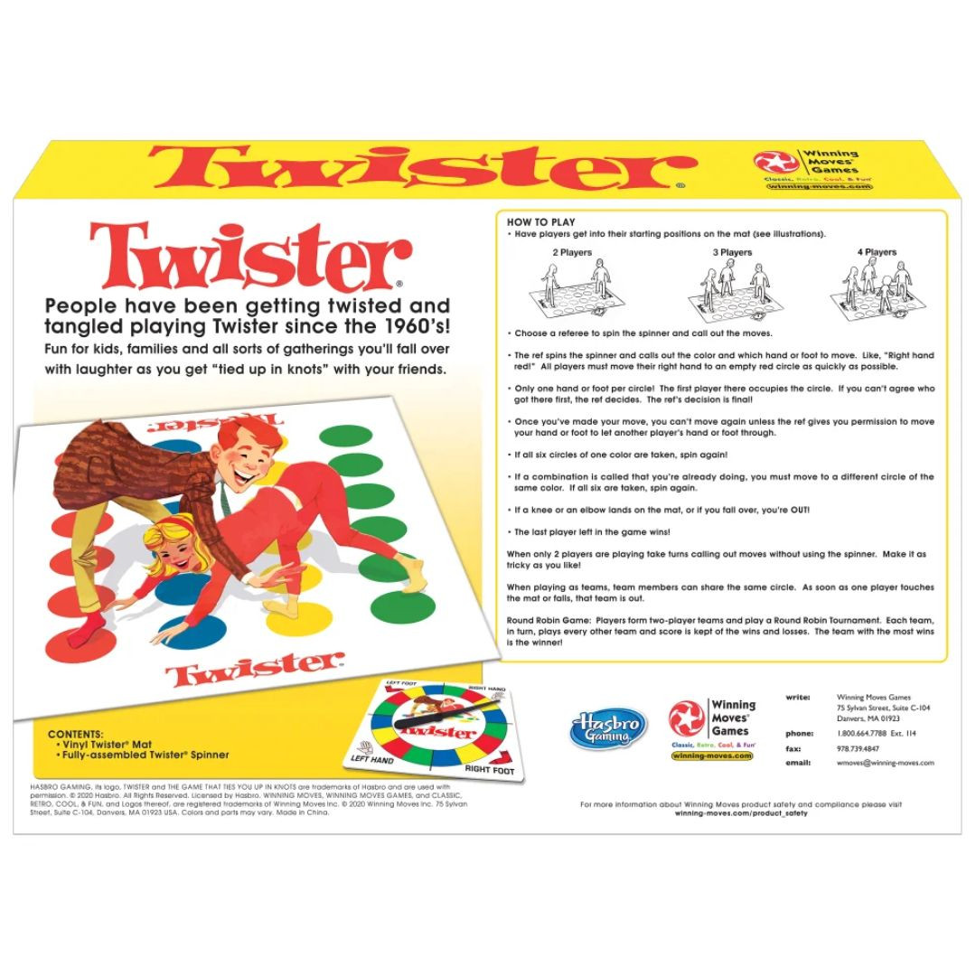 Classic Twister Game - RetroFestive.ca