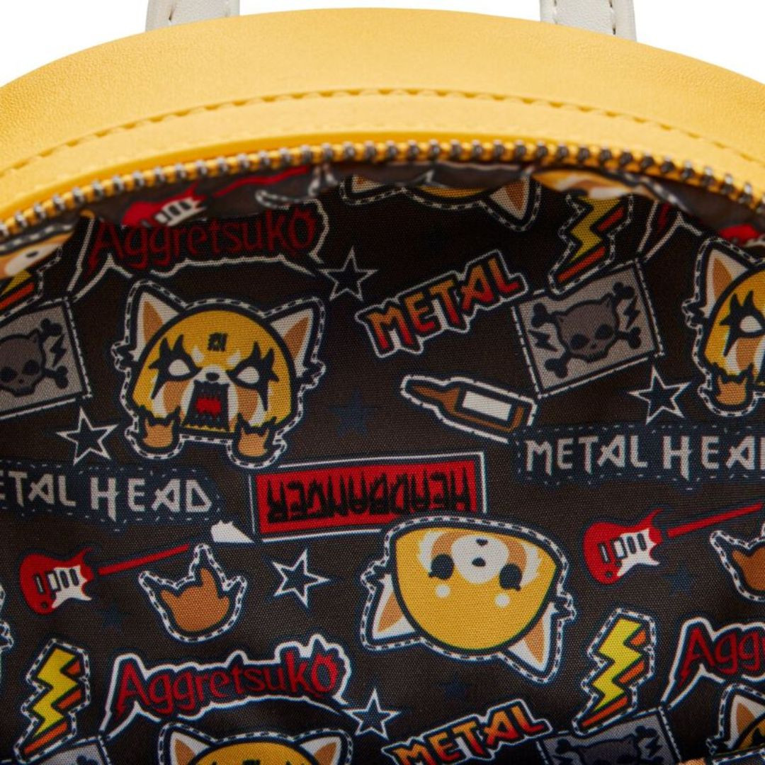 Sanrio Aggretsuko Two-Face Cosplay Backpack by Loungefly - RetroFestive.ca