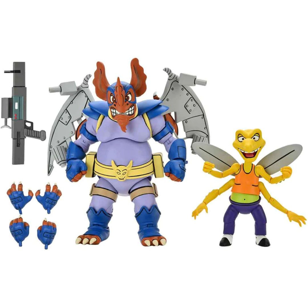 Wingnut and Screwloose - TMNT Action Figures - 2-Pack - RetroFestive.ca