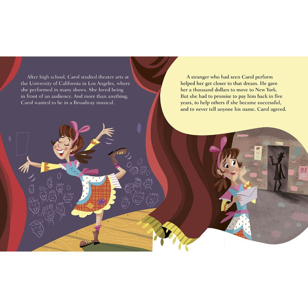 Carol Burnett Biography Little Golden Book - RetroFestive.ca