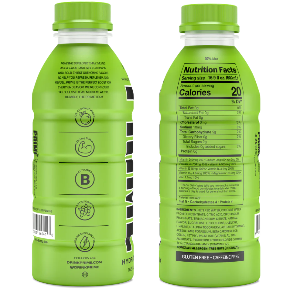 Prime Hydration Lemon Lime Canada | RetroFestive.ca