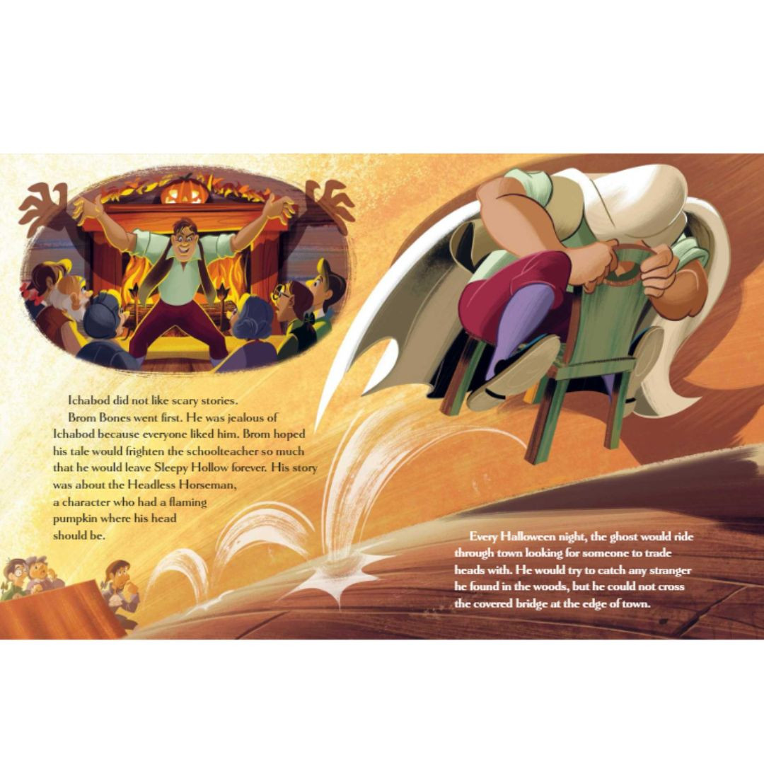 The Legend of Sleepy Hollow Disney Little Golden Book - RetroFestive.ca