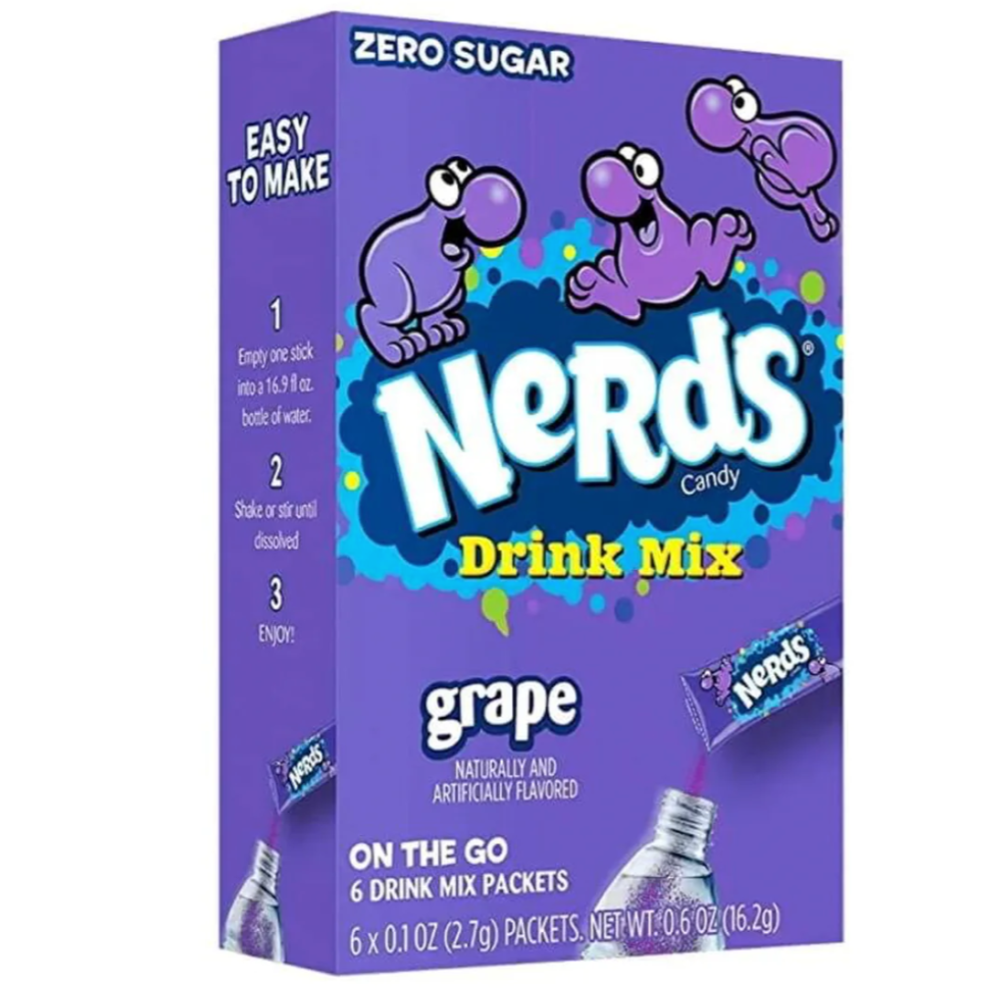 Nerds On The Go Zero Sugar - Grape Canada | RetroFestive.ca