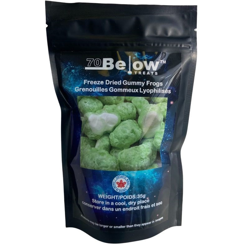 Gummy Frogs Freeze Dried Candy - RetroFestive.ca