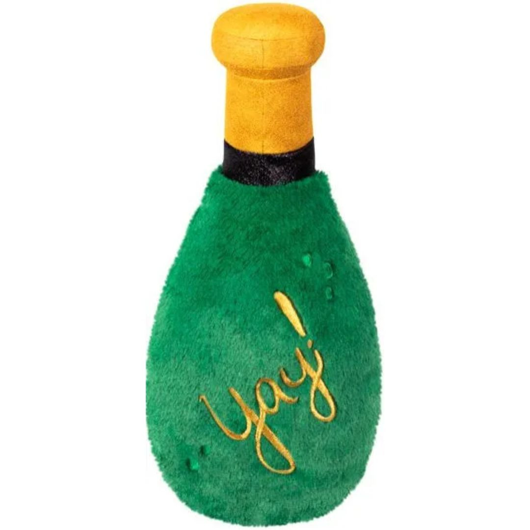 Boozy Buds Champagne Bottle Plush by Squishable - RetroFestive.ca