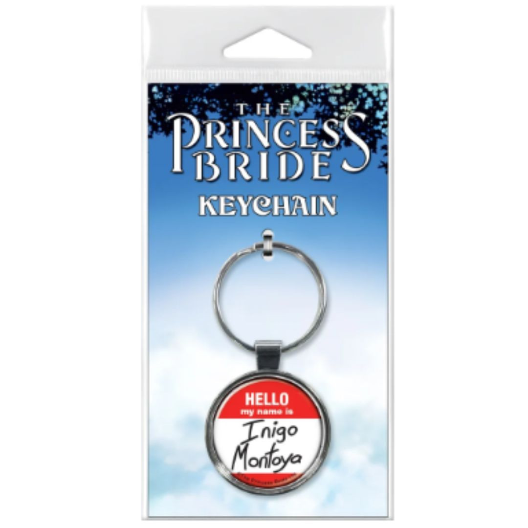 Princess Bride Hello My Name Is Keychain - RetroFestive.ca