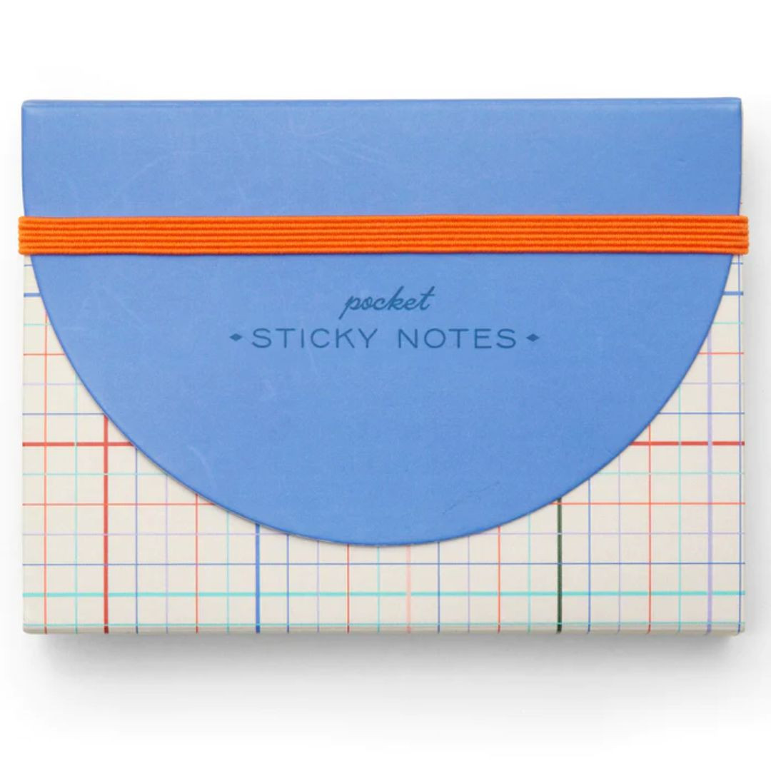 Set of 5 Retro-Design Sticky Notes - RetroFestive.ca
