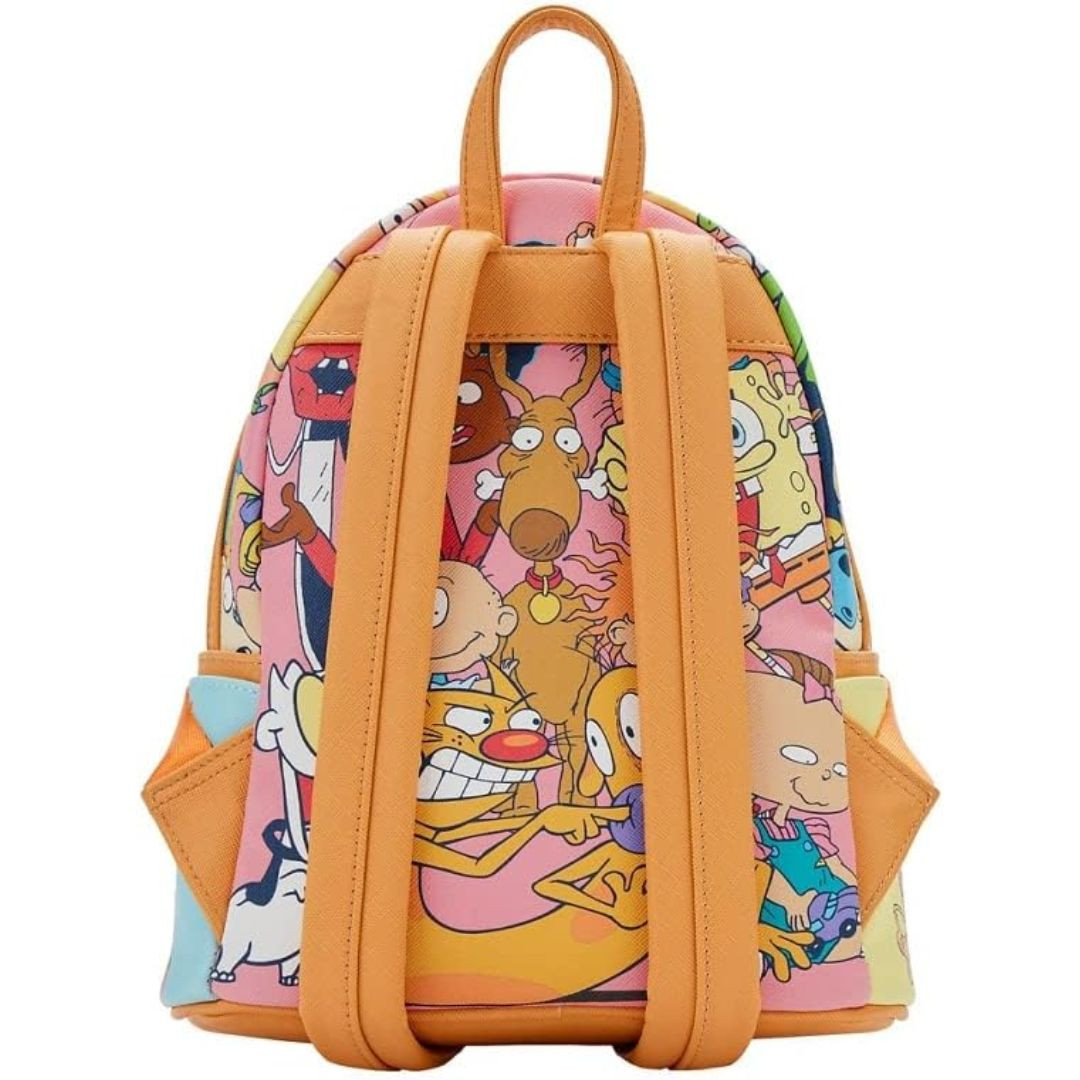 Nickelodeon Nick 90s Colour Block Backpack by Loungefly - RetroFestive.ca