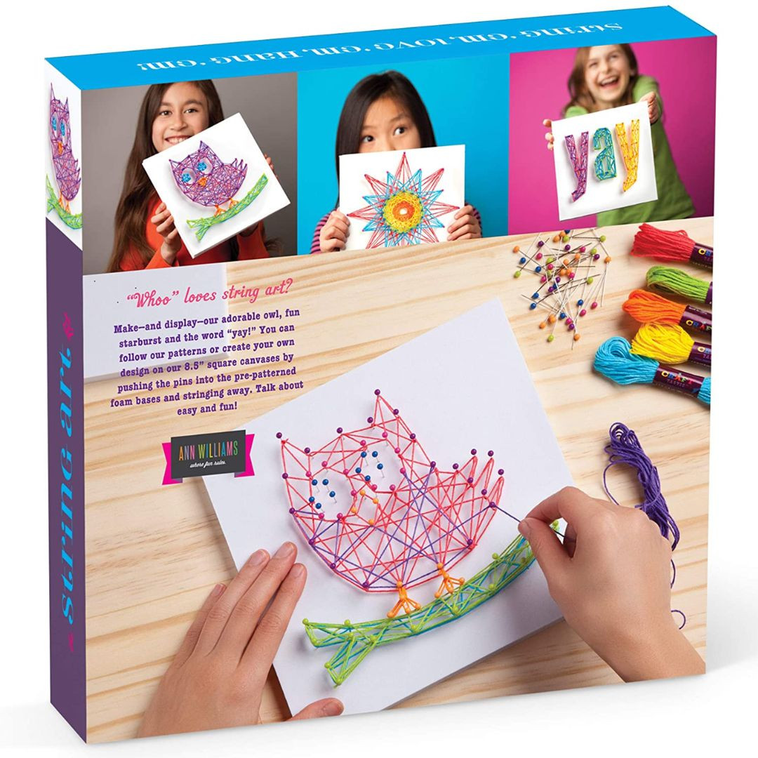Craft-tastic Owl String Art Kit - RetroFestive.ca