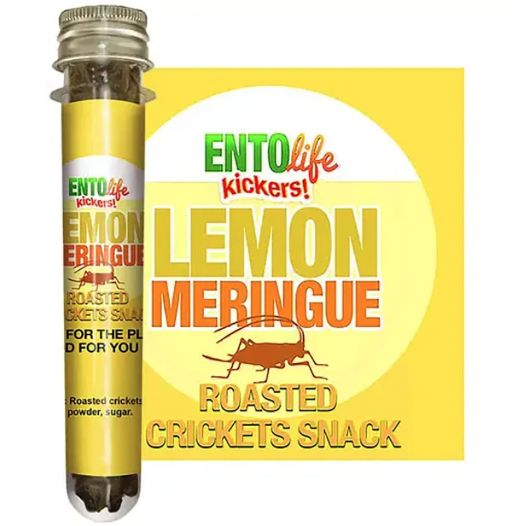 Entolife Kickers Roasted Crickets - Lemon Meringue - RetroFestive.ca