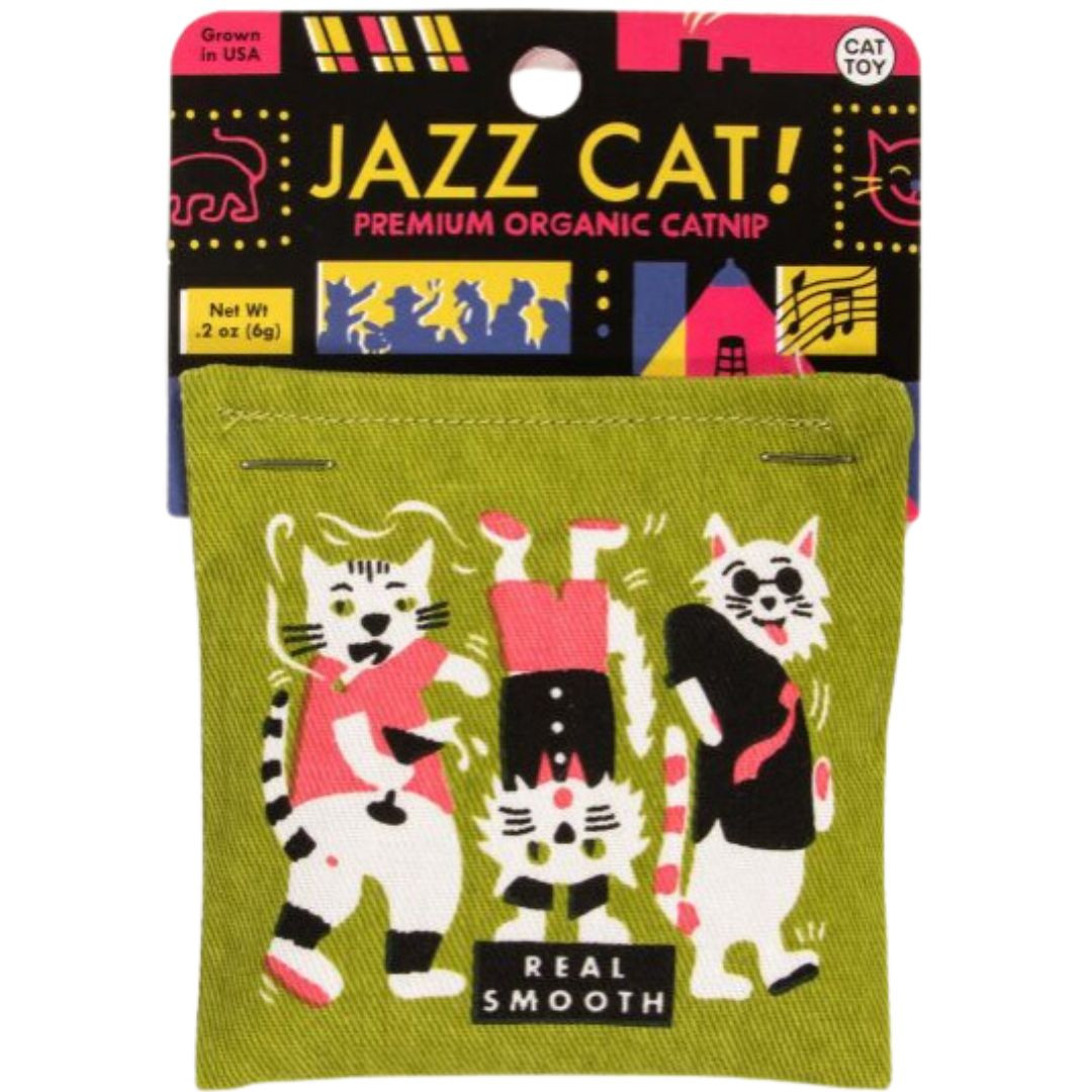 Jazz Cat Catnip Cat Toy - RetroFestive.ca