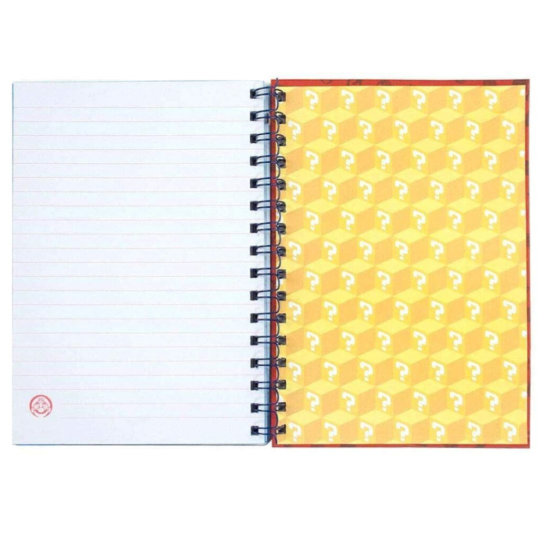 Super Mario Running 3D Lenticular Spiral Notebook - RetroFestive.ca