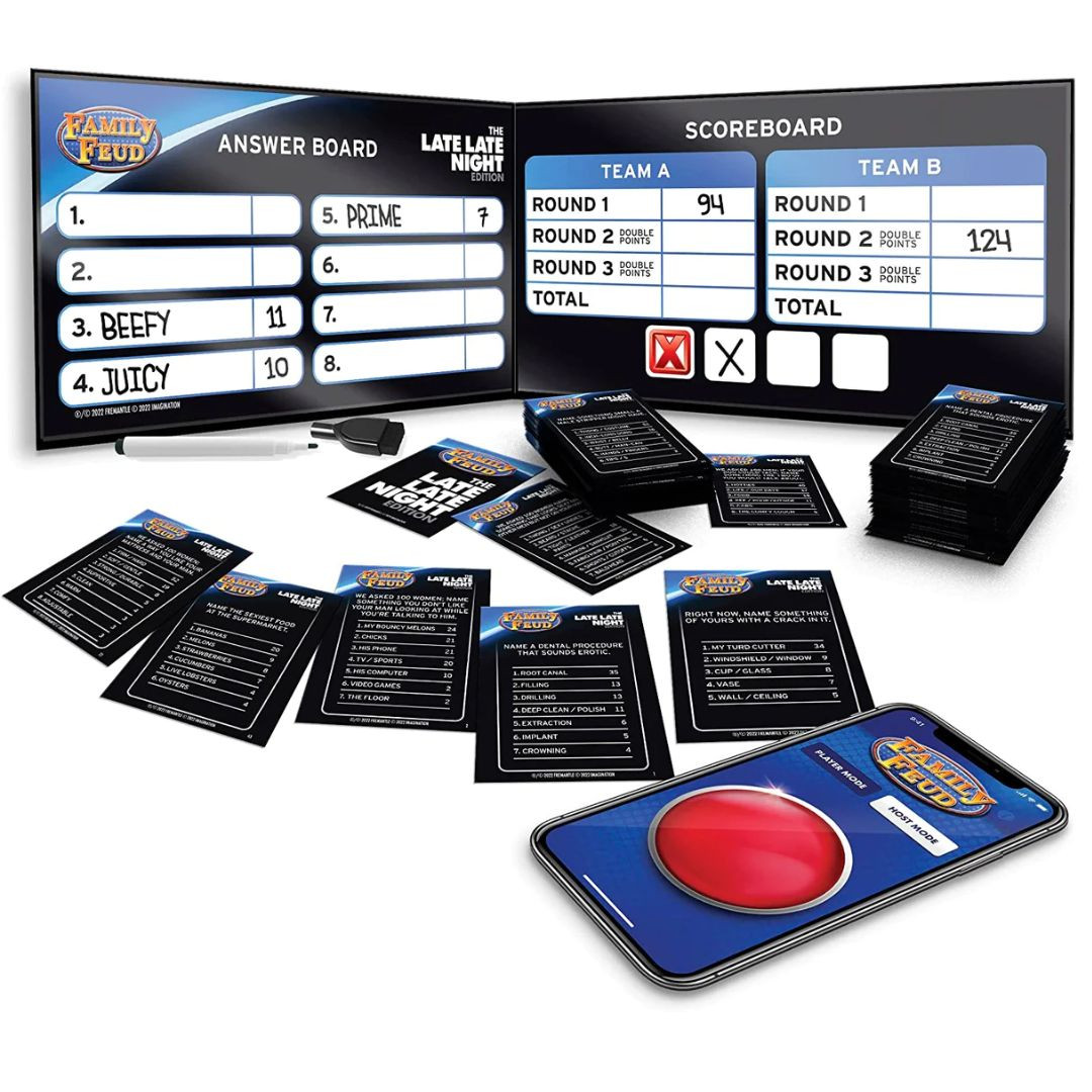 Family Feud The Late Late Night Edition Game - RetroFestive.ca