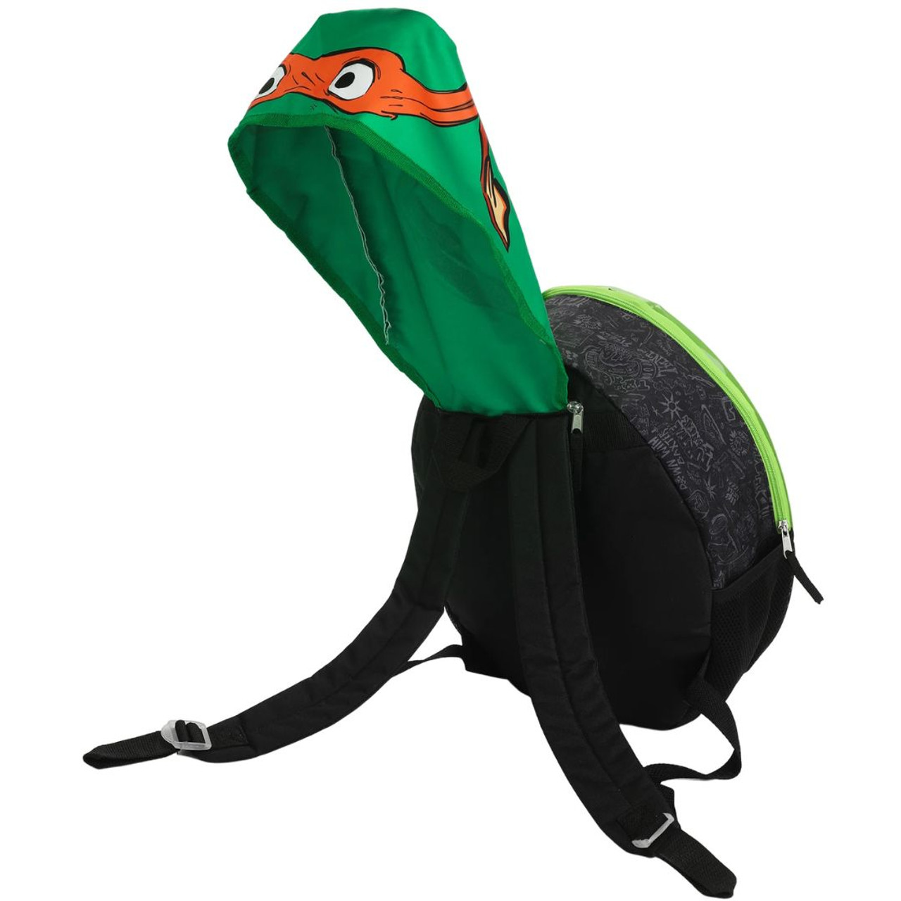 Teenage Mutant Ninja Turtles Shell Backpack with Pull-Out Character ...