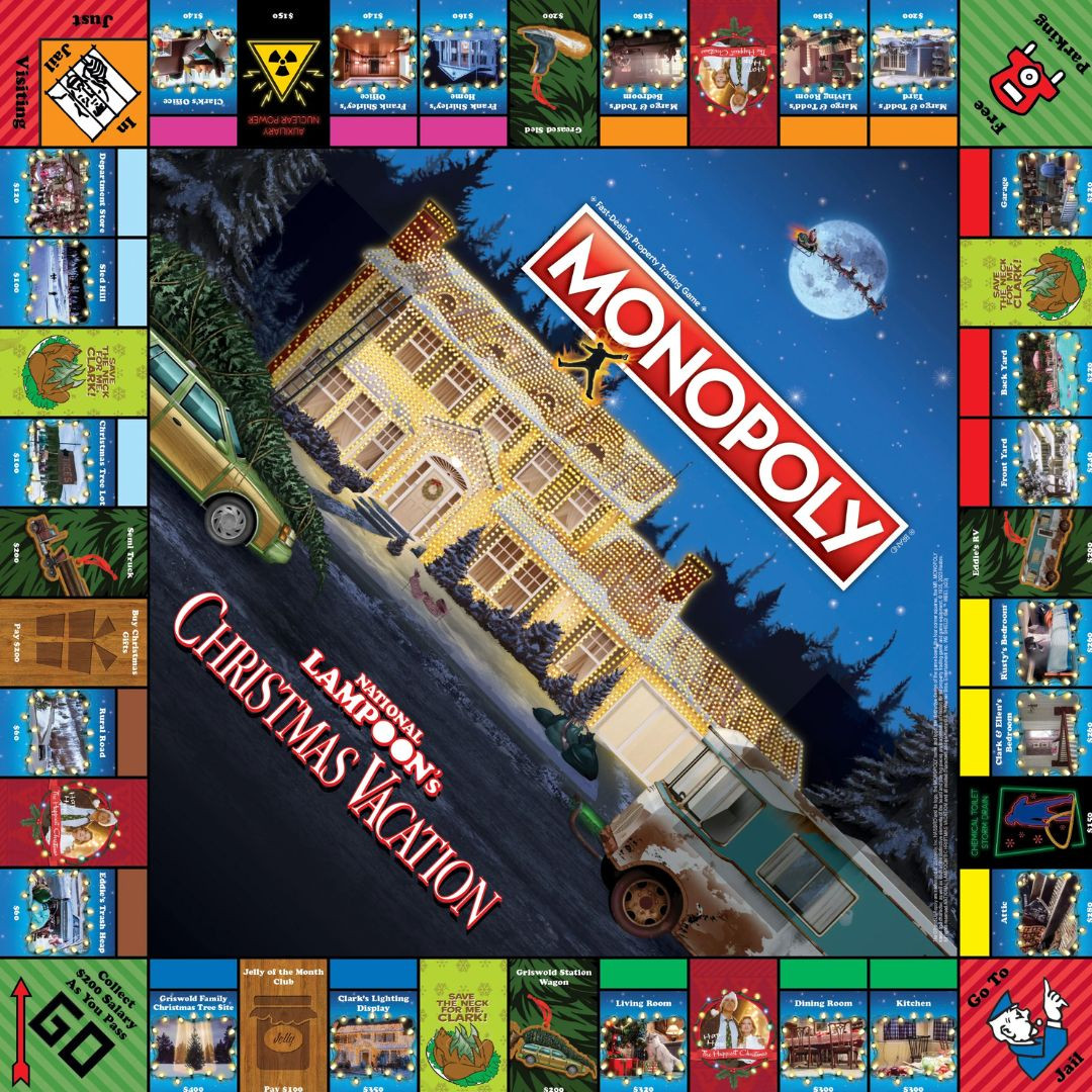 Monopoly: Christmas Vacation Canada | RetroFestive.ca
