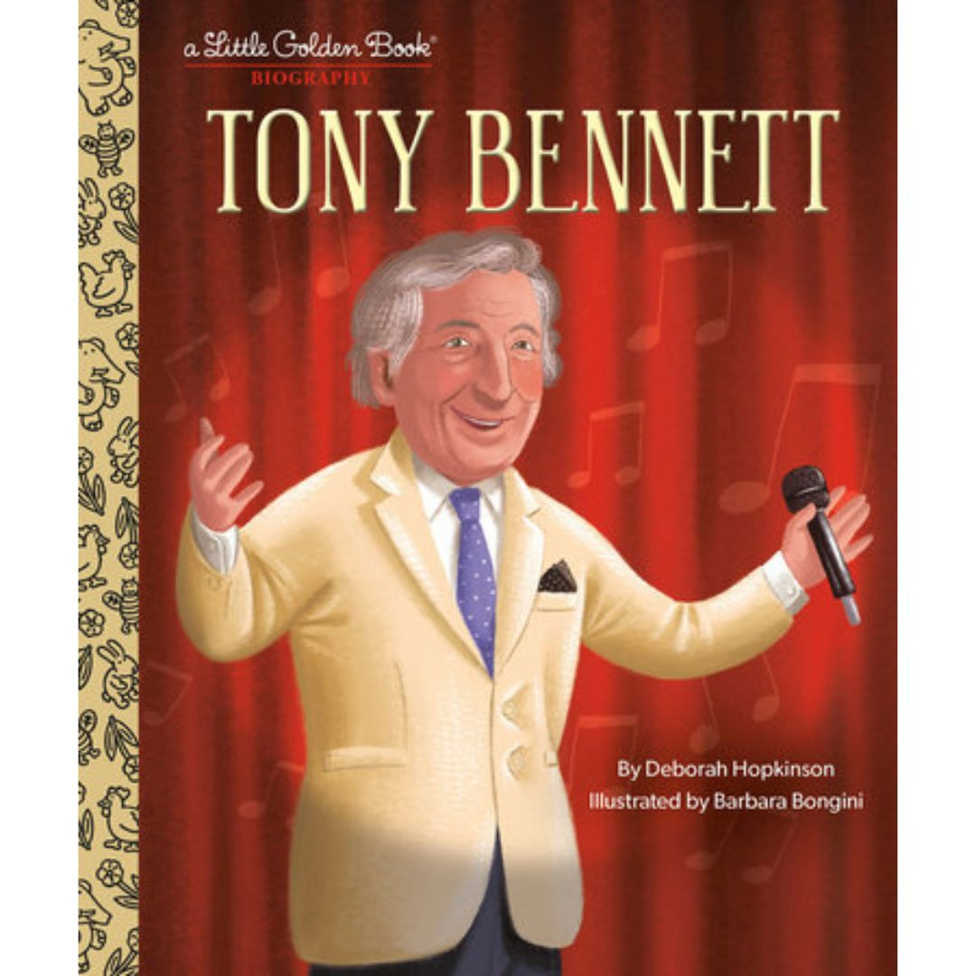Tony Bennett Biography Little Golden Book - RetroFestive.ca