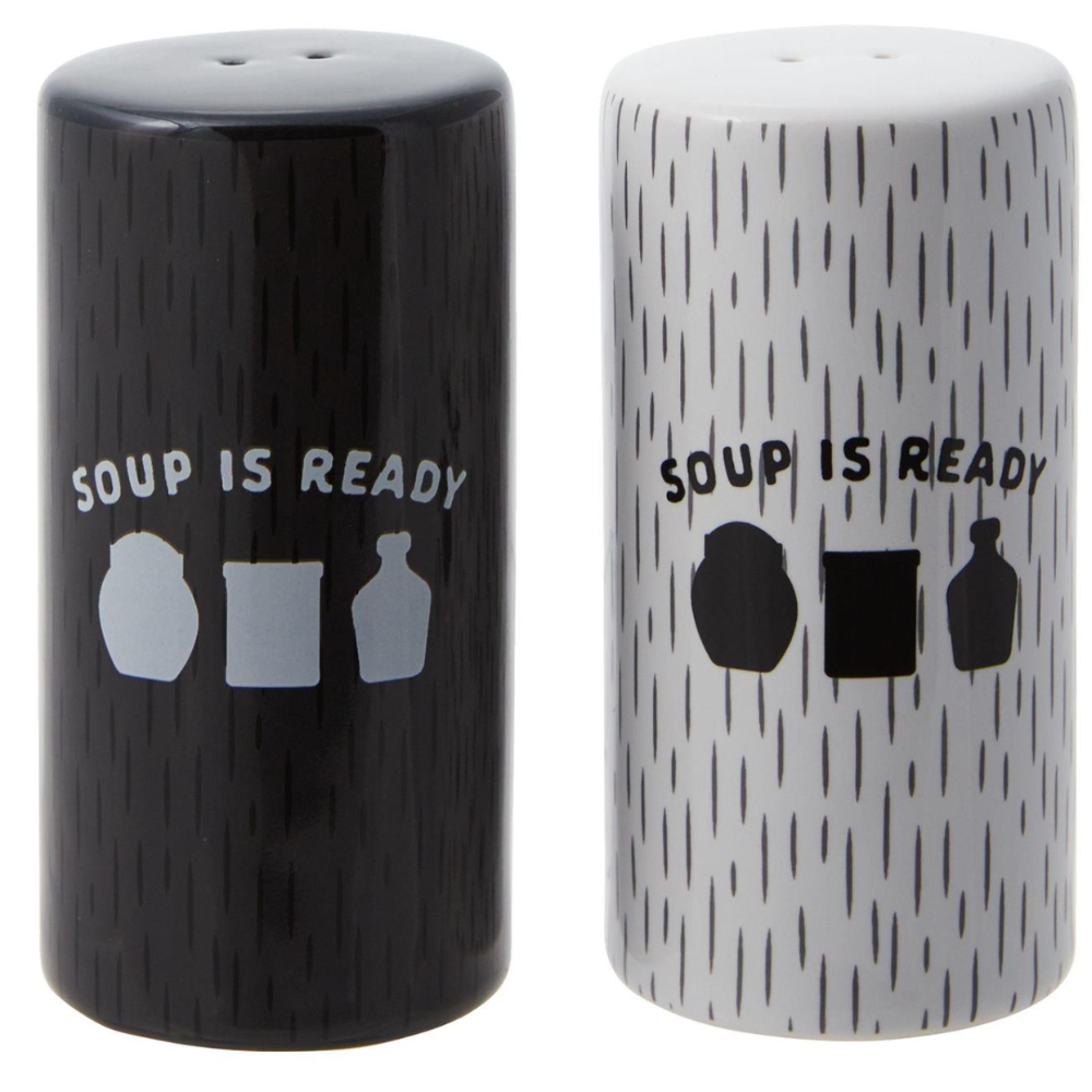Sally & Dr. Finkelstein Salt and Pepper Shakers