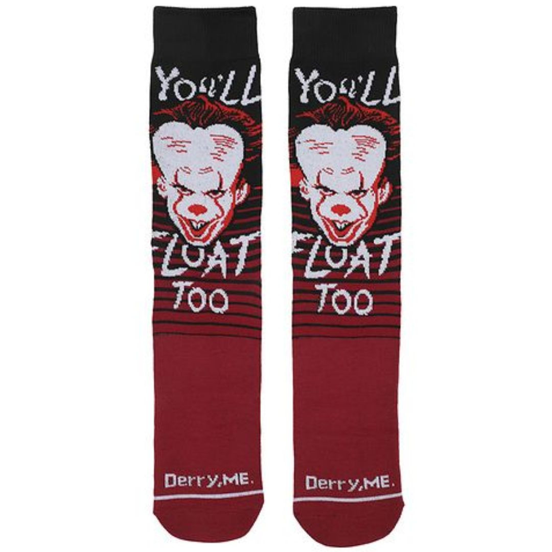 Classic Horror Characters 3-Pair Pack of Men's Crew Socks in Retro TV ...