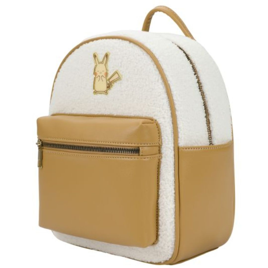 Pokemon Electric Pikachu Sherpa Mini Backpack - RetroFestive.ca