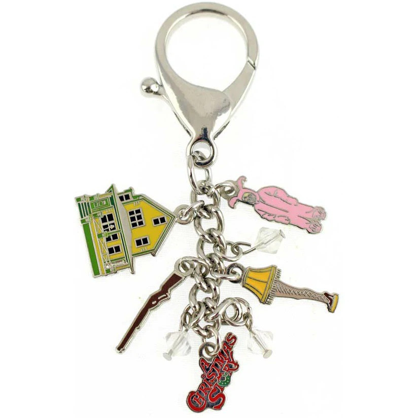 A Christmas Story Multi-Charm Keychain - RetroFestive.ca
