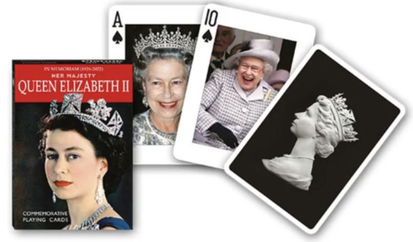 Queen Elizabeth II Playing Cards - RetroFestive.ca