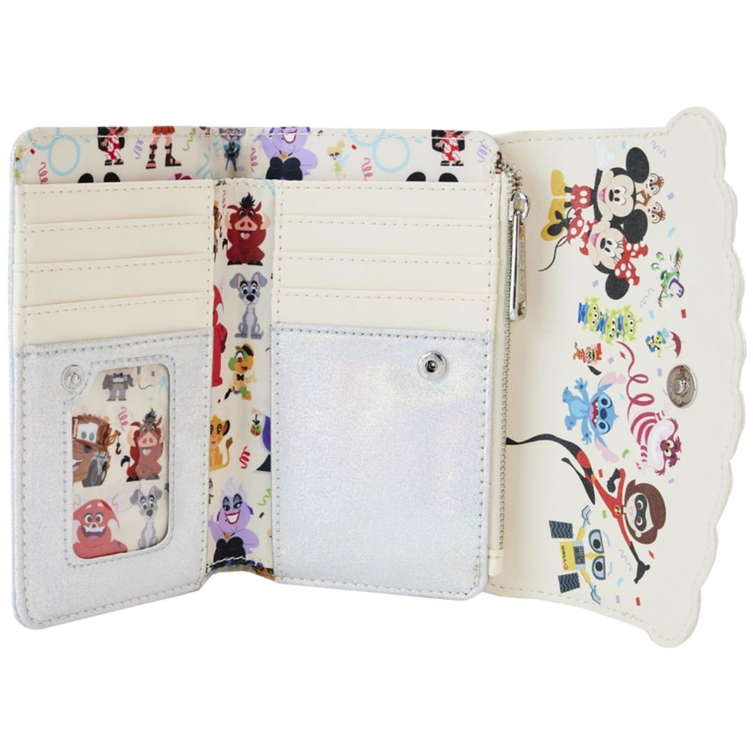 Disney 100th Celebration Cake D100 Wallet by Loungefly - RetroFestive.ca