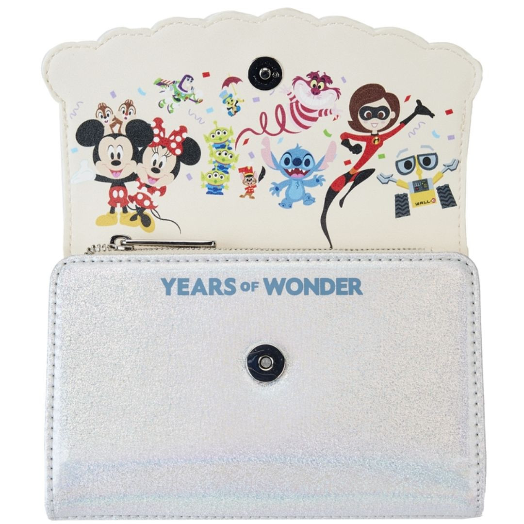 Disney 100th Celebration Cake D100 Wallet by Loungefly - RetroFestive.ca