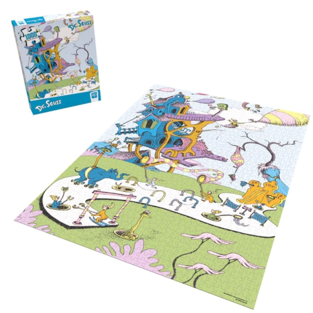 Dr. Seuss - Oh, The Places You'll Go! 1000pc Puzzle by USAopoly ...