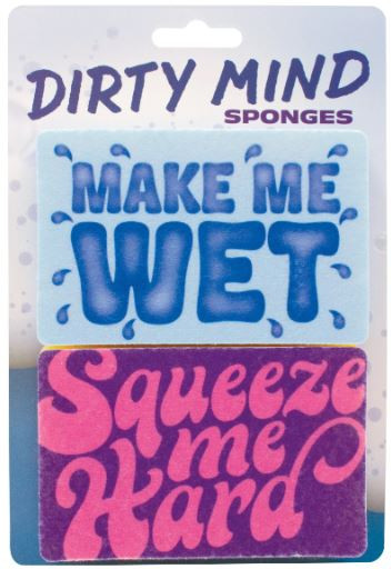 Make Me Wet Kitchen Sponge Set - RetroFestive.ca