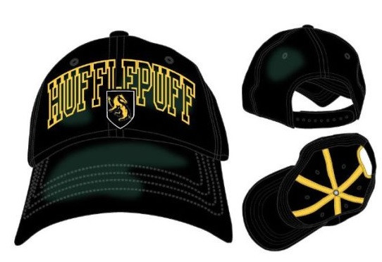 Harry Potter Hufflepuff Collegiate Washed Baseball Cap - RetroFestive.ca