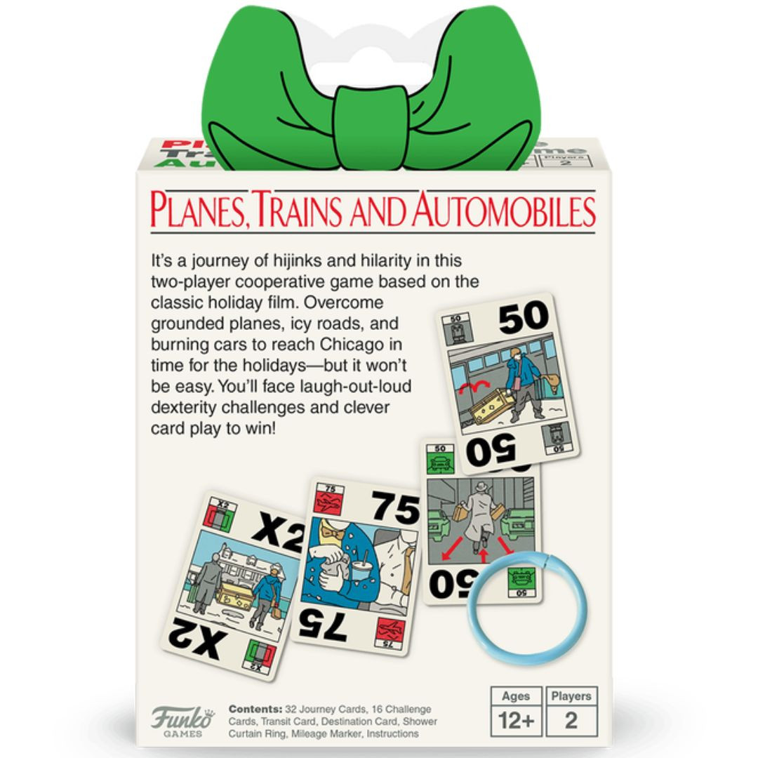 Planes, Trains and Automobiles Holiday Card Game - RetroFestive.ca