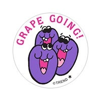 Grape Going! - Grape Jelly Scent Retro Scratch 'n Sniff Stickers ...