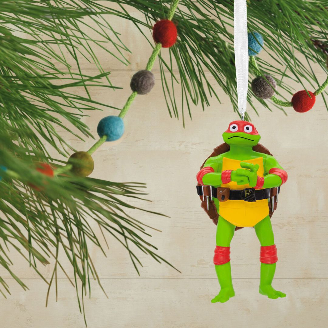 Teenage Mutant Ninja Turtles Mutant Mayhem Movie - Raphael Ornament by ...
