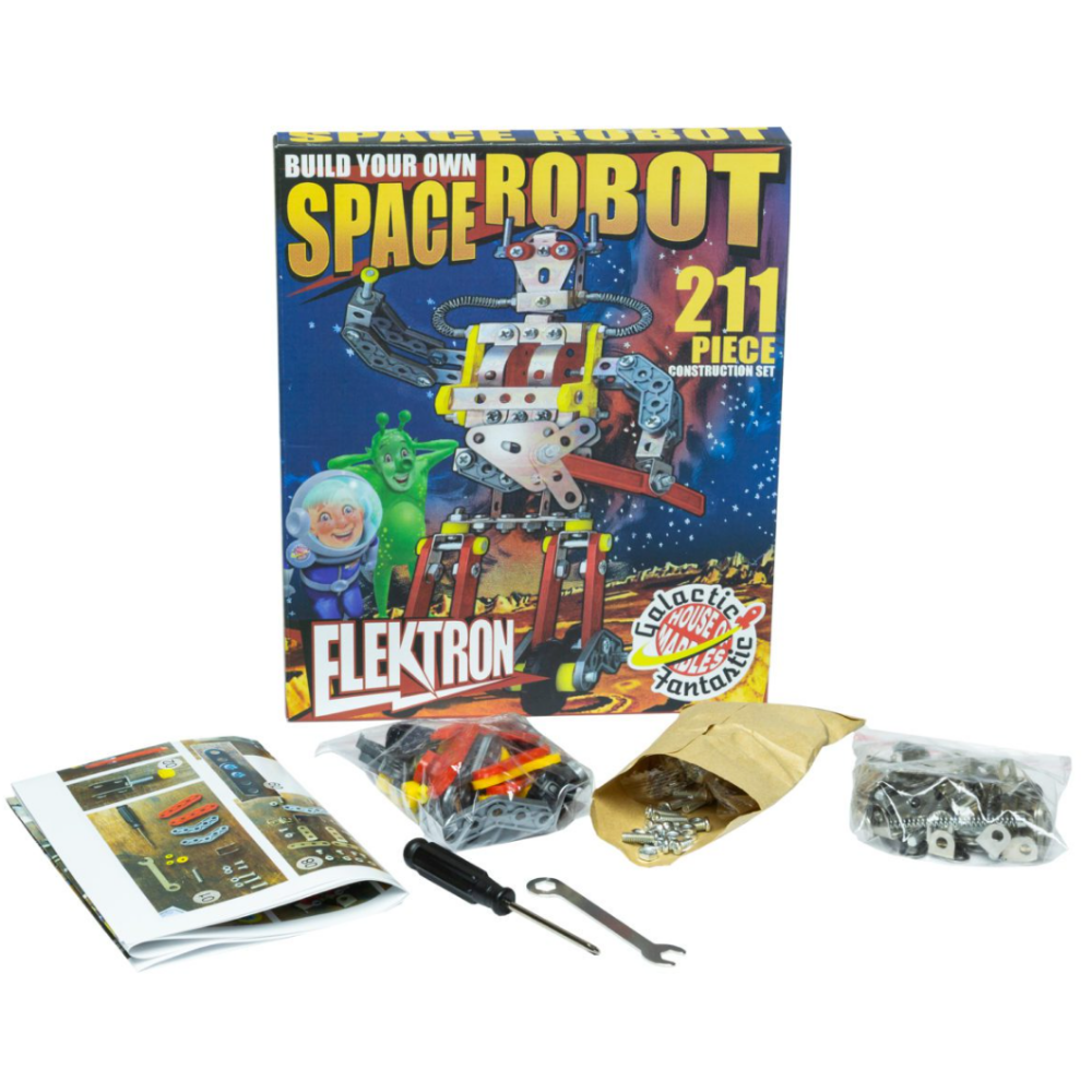 Build Your Own Space Robot Construction Kits Canada | RetroFestive.ca