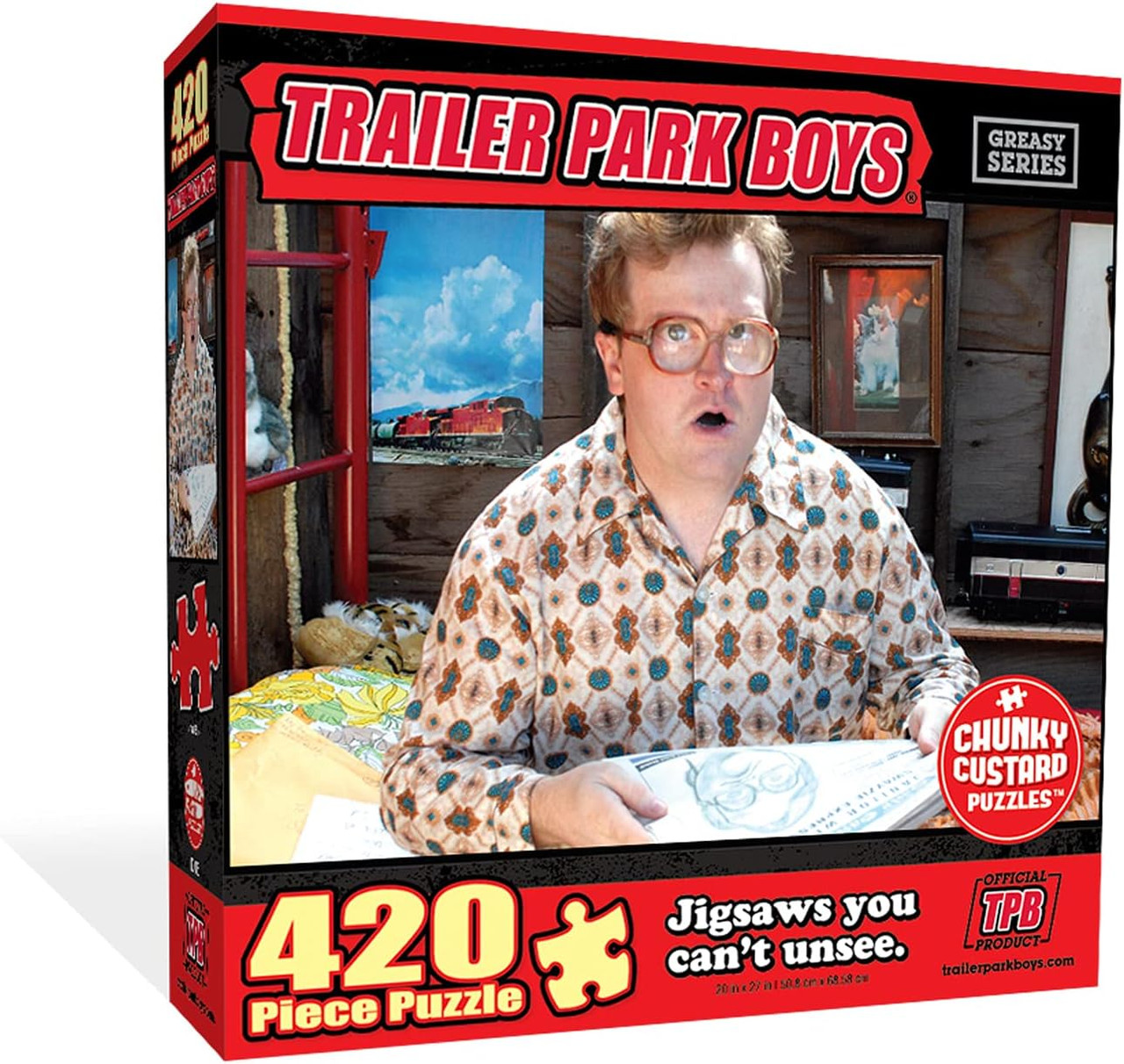 Trailer Park Boys "Shed Life" 420 Piece Puzzle Canada | RetroFestive.ca