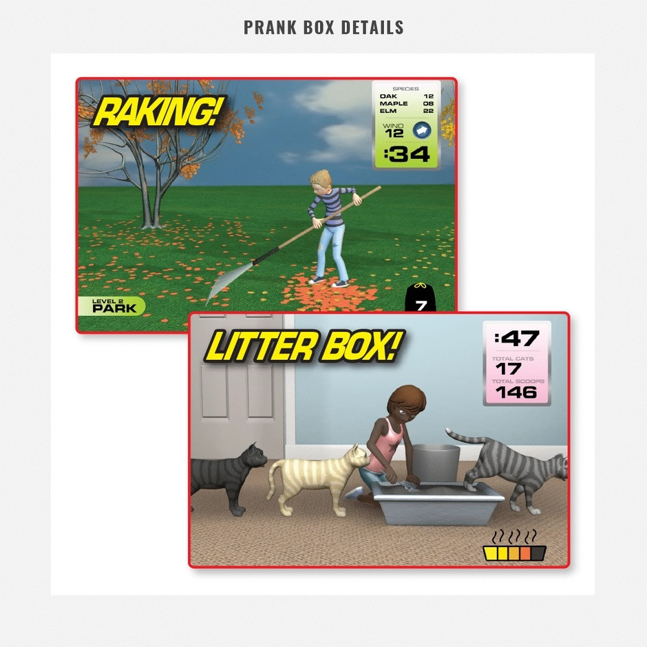 Extreme Chores Large Prank Gift Box - RetroFestive.ca