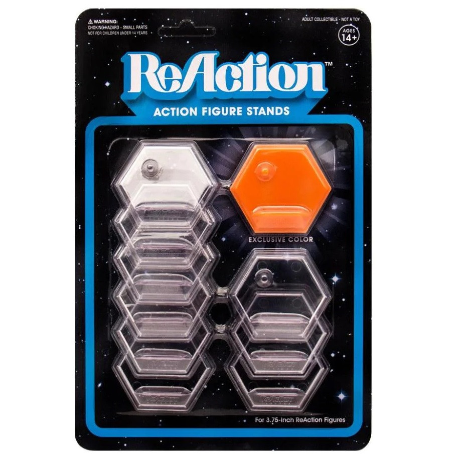 ReAction Figure Stands (Pack of 10) from Super7 - RetroFestive.ca